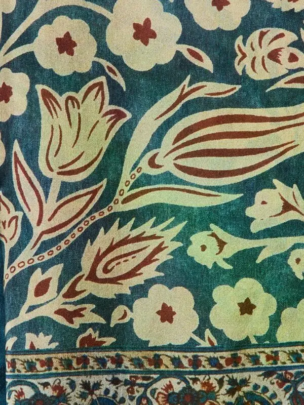 Loro Piana Paisley Print Scarf