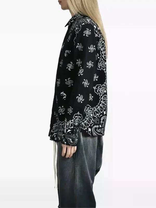 JUN/NAKAYAMA Paisley-print Shirt