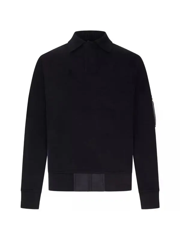 Sacai Zip-pocket Wool Sweater