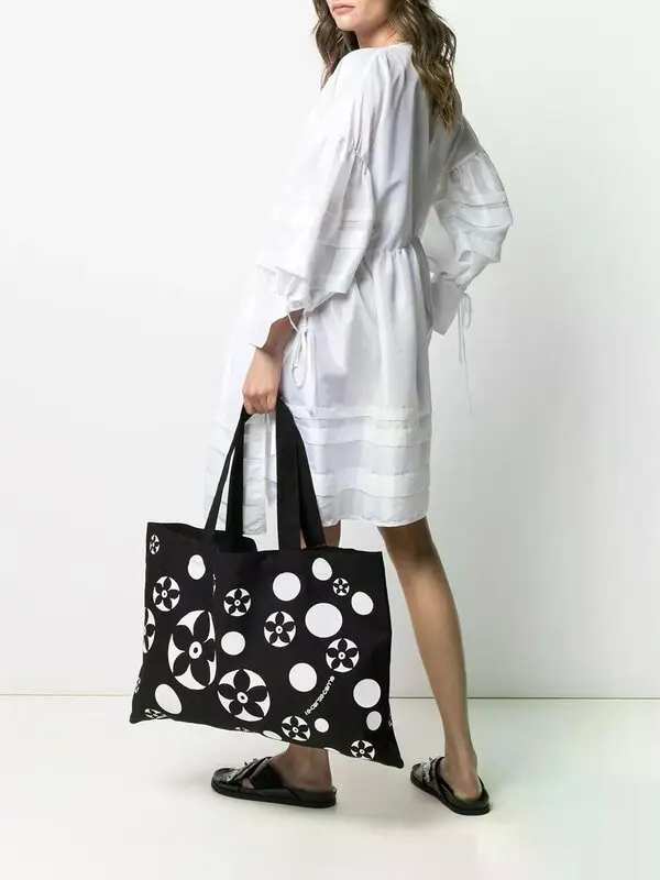 10 CORSO COMO Floral Print Tote Bag