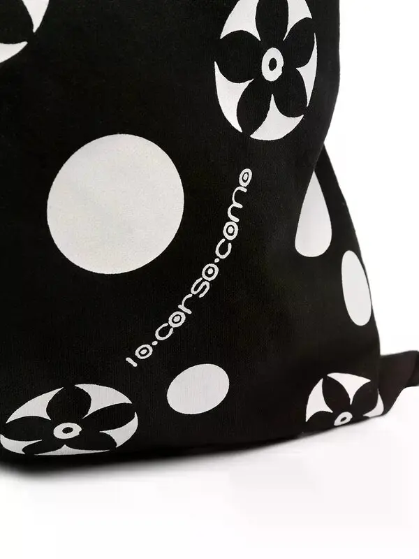 10 CORSO COMO Floral Print Tote Bag
