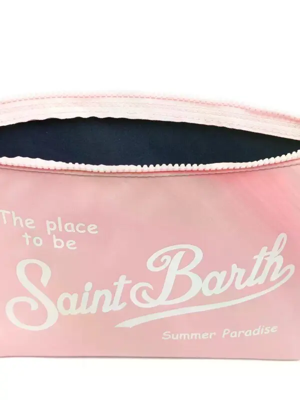 MC2 SAINT BARTH Aline Logo-print Clutch Bag