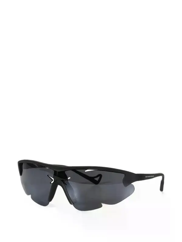 POST ARCHIVE FACTION X District Vision Junya Racer Geometric-frame Sunglasses