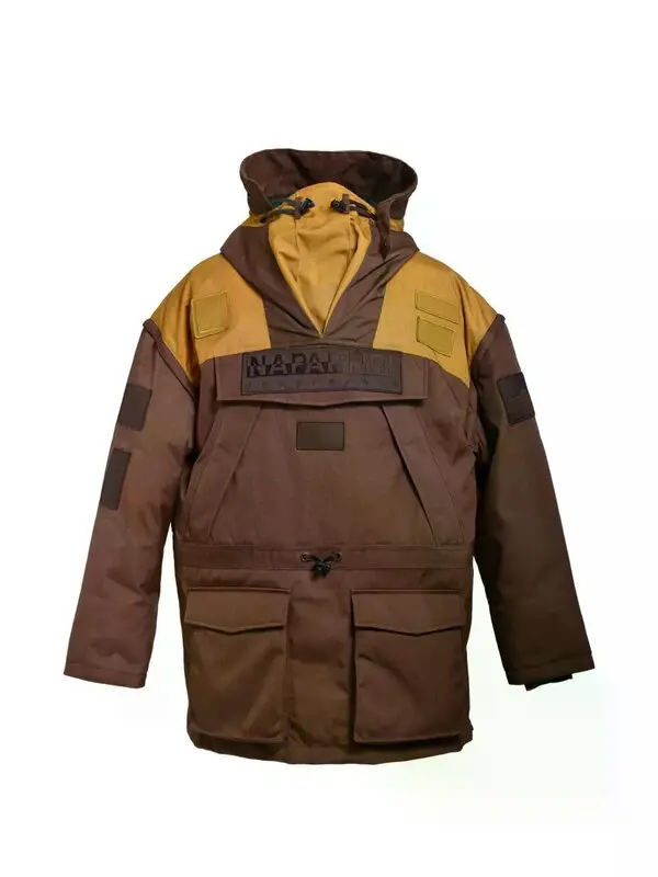 NAPA BY MARTINE ROSE Skidoo Patchwork Down Jacket