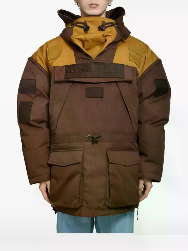 NAPA BY MARTINE ROSE Skidoo Patchwork Down Jacket