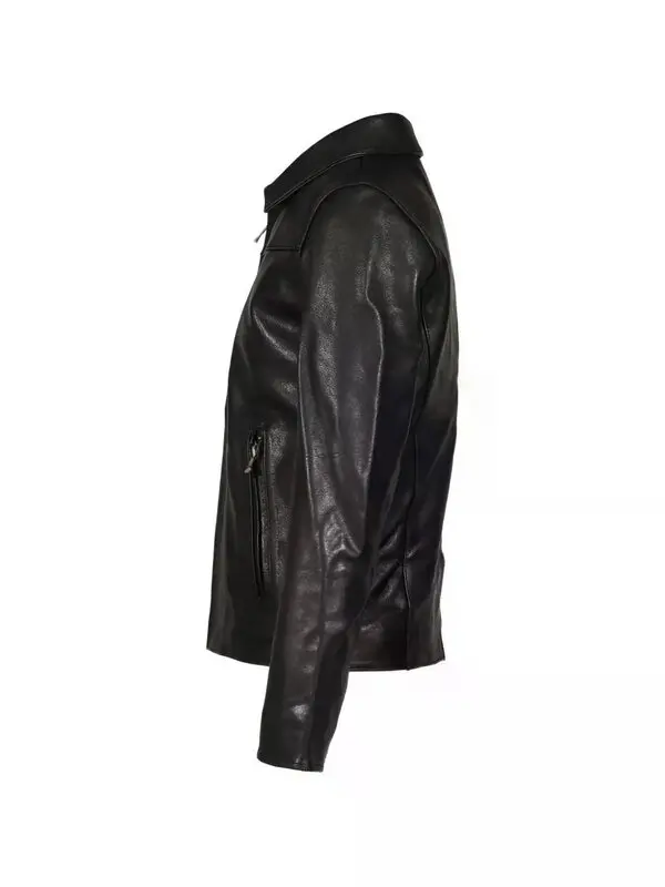 NO/FAITH STUDIOS Leather Zip-up Jacket