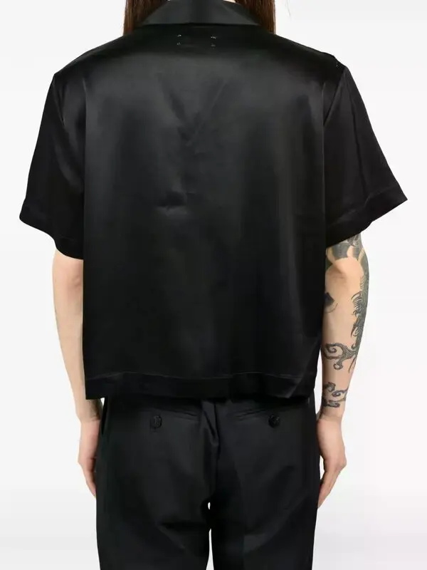 ERNEST W. BAKER Leopard-print Panelled Shirt