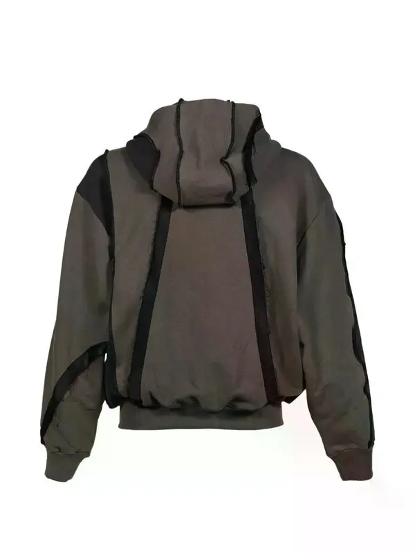 PACE Panelled Distressed Hoodie