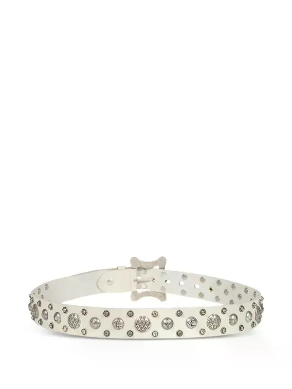 THUG CLUB Dragon Stud-embellished Belt