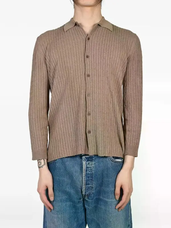 MAGLIANO Capricorn Cable-knit Shirt