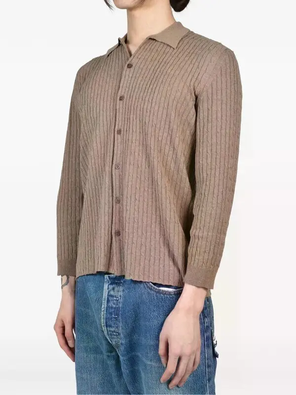 MAGLIANO Capricorn Cable-knit Shirt