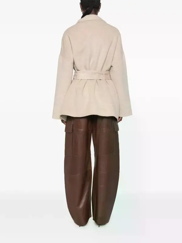 Isabel Marant Étoile Ceaton Belted Shawl-collar Coat
