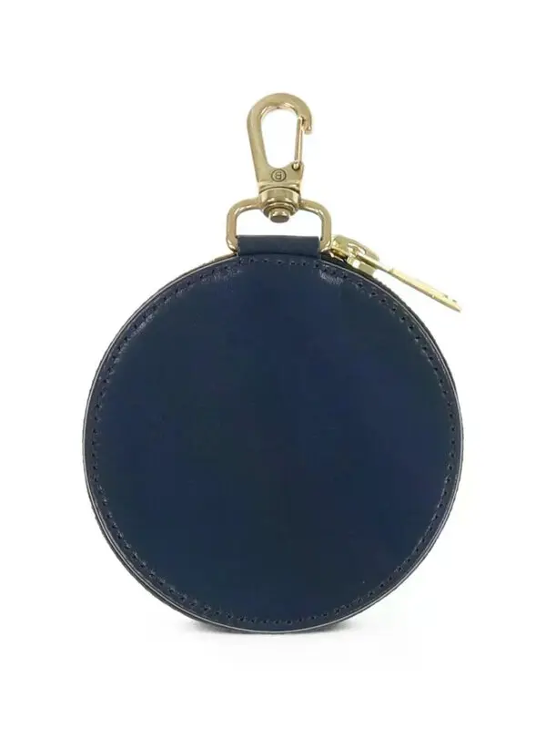 BLACK MEANS Embroidered Circle Coin Case
