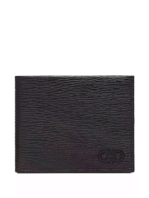 FERRAGAMO Gancini Wallet - Black