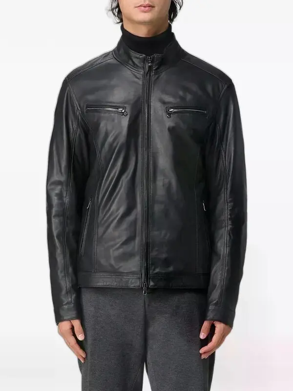 XC Rush Oxford Leather Jacket