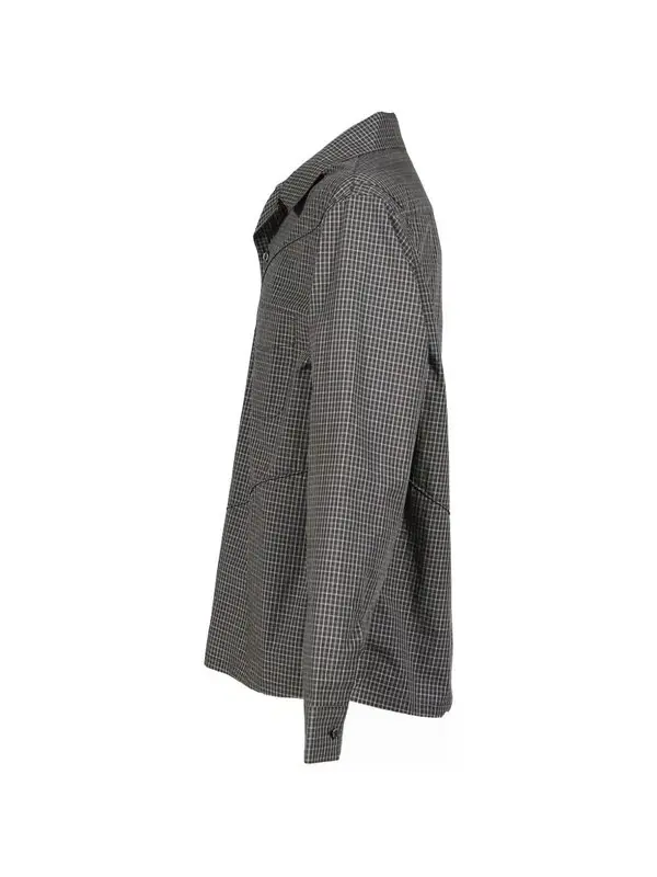 FFFPOSTALSERVICE Diffraction Piping-detail Shirt