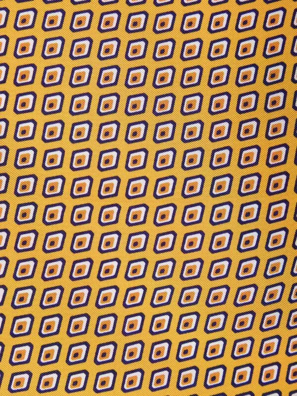 Church's Graphic-print Silk Pocket Square