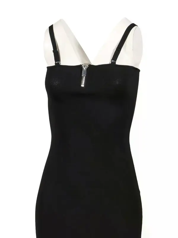 HELIOT EMIL Luce Zip-detail Midi Dress
