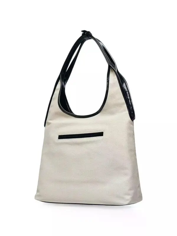 STAND OIL Ringo Canvas Buckle-strap Shoulder Bag