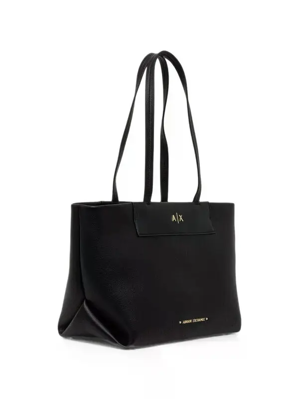Armani Exchange Logo-plaque Tote Bag