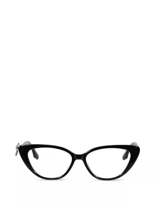 YVMIN Bowknot Cat-eye Frame Glasses - Black