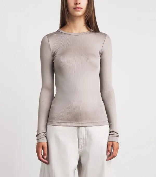 AGOLDE Ribbed Delphi Top