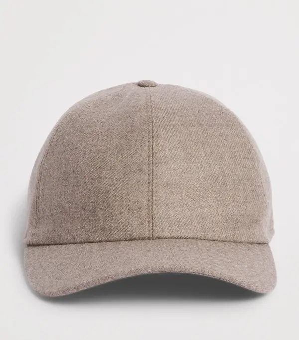 Borsalino Wool-cashmere Hiker Cap - Beige