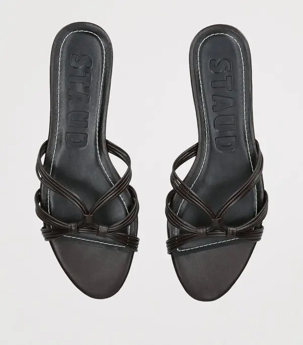 Staud Leather Carrie Sandals