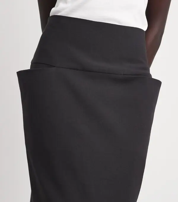 Source Unknown Faux-layer Paloma Midi Skirt