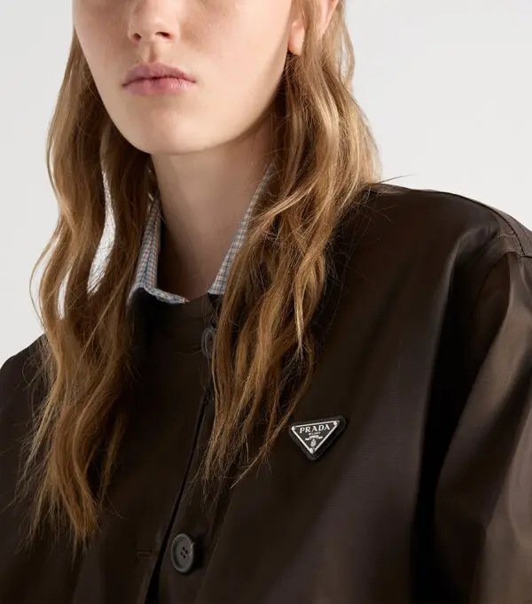 Prada Re-nylon Triangle Blouson Jacket