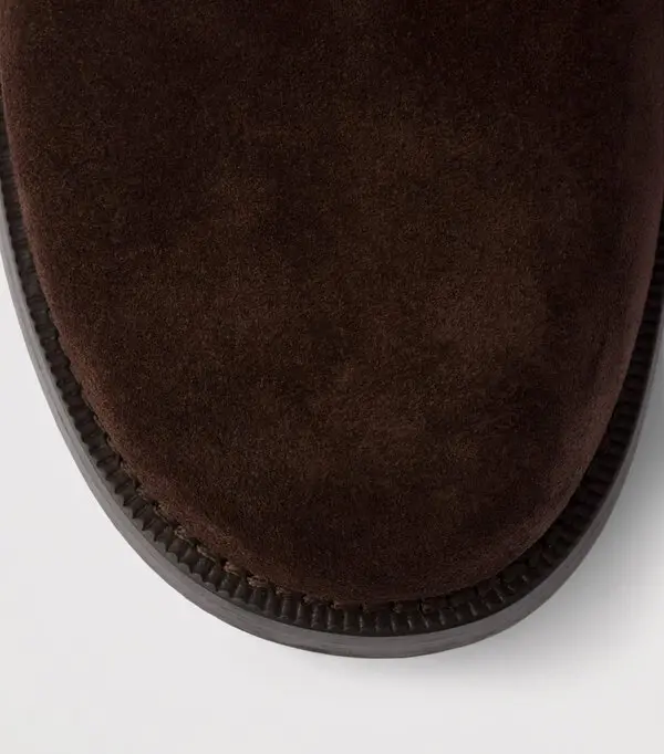 Prada Suede Biker Boots