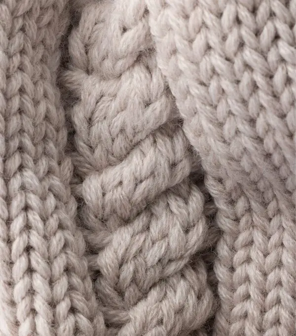 Prada Virgin Wool Triangle Beanie