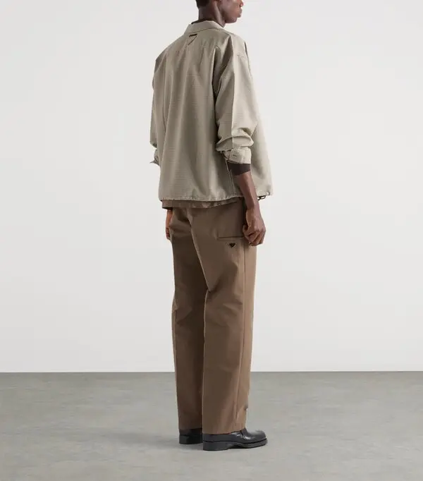Prada Wool Check Shirt