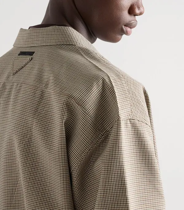 Prada Wool Check Shirt