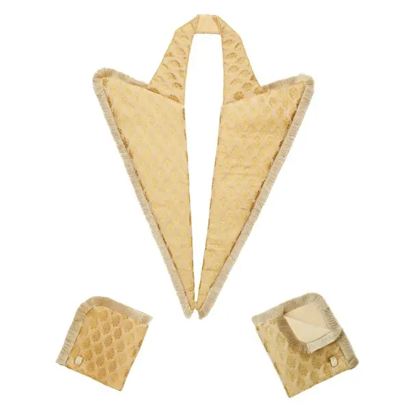 Victoria Grant Versailles Tailoring Jewellery Set - Gold/white