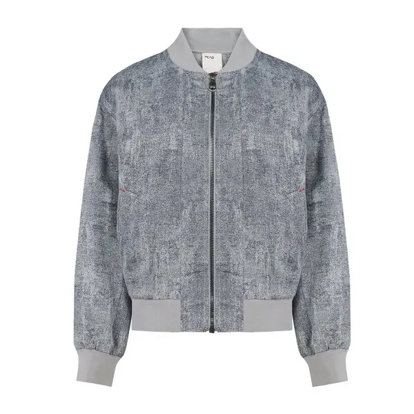 PCFG Free Heaven Ripped Look Bomber Jacket