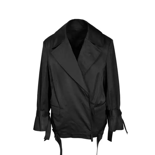IOANA CIOLACU Fold Jacket - Black