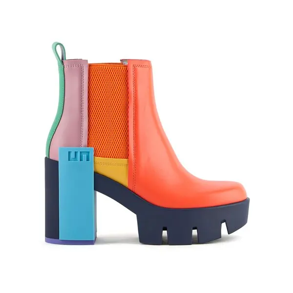 United Nude Orange / Blue Grip Chelsea Mid Iv Electric Rainbow