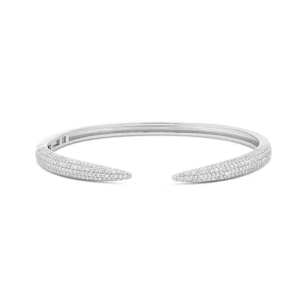 SHYMI Pave Claw Cuff - Silver