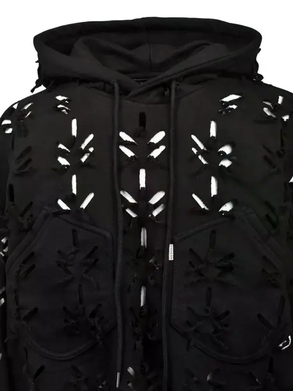 JUNTAE KIM Laser-cut Hoodie