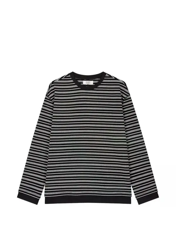 STUDIO TOMBOY Striped Long-sleeve T-shirt - Black