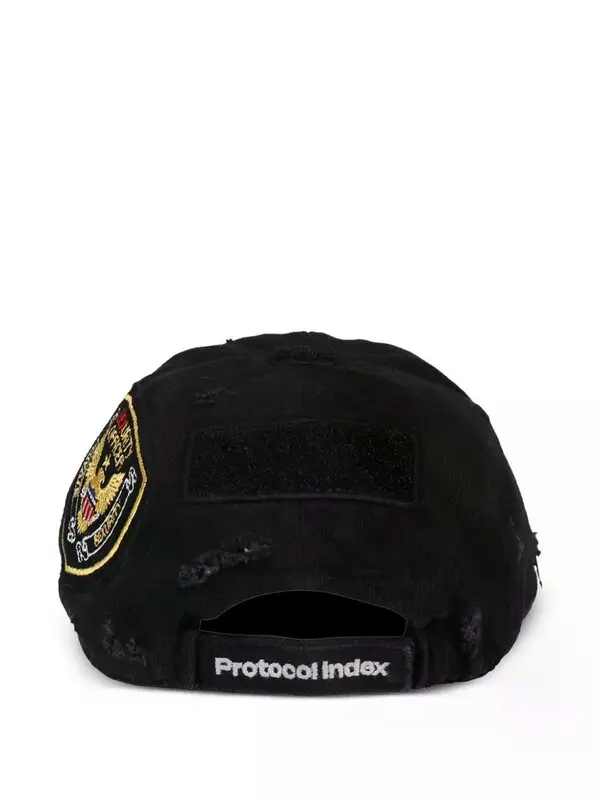 PROTOCOL INDEX Distressed Embroidered Cap