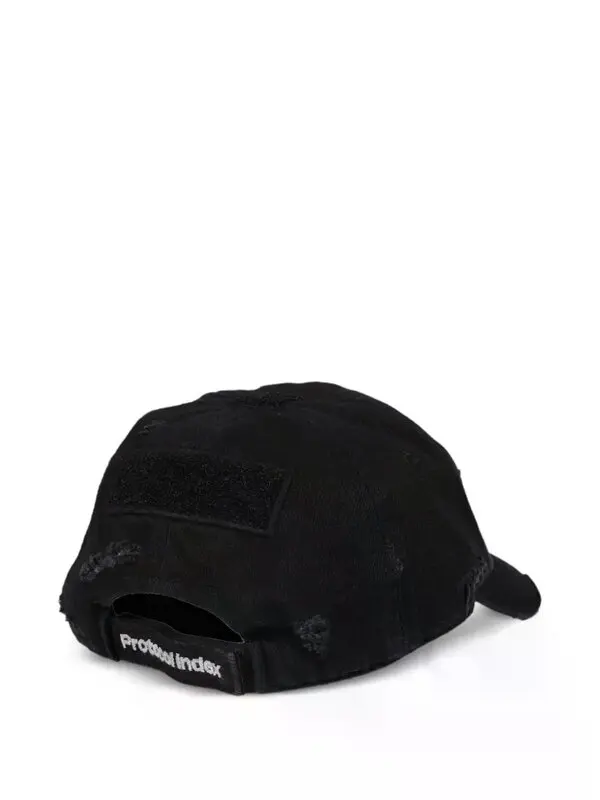 PROTOCOL INDEX Distressed Embroidered Cap