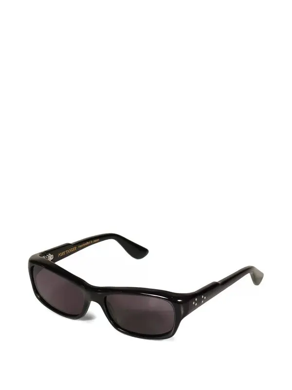 PORT TANGER Ihya Rectangle-frame Sunglasses - Black