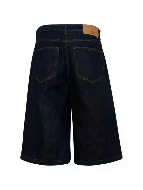 Ulla Johnson Rowan Wide-leg Denim Shorts