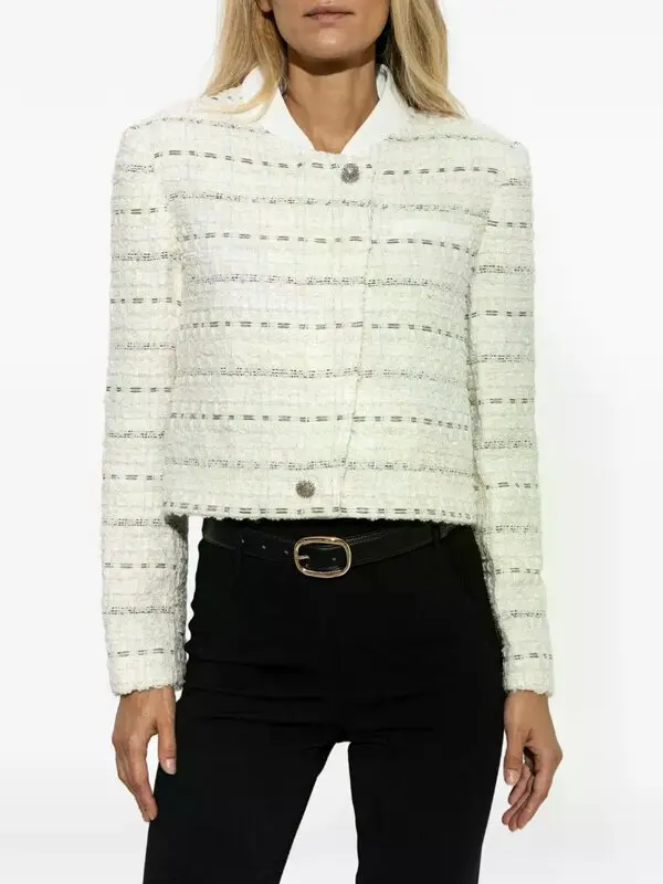 SELF-PORTRAIT Bouclé Boxy Jacket