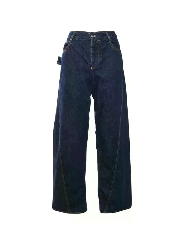 Bottega Veneta Straight-fit Denim Trousers