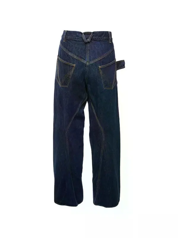 Bottega Veneta Straight-fit Denim Trousers