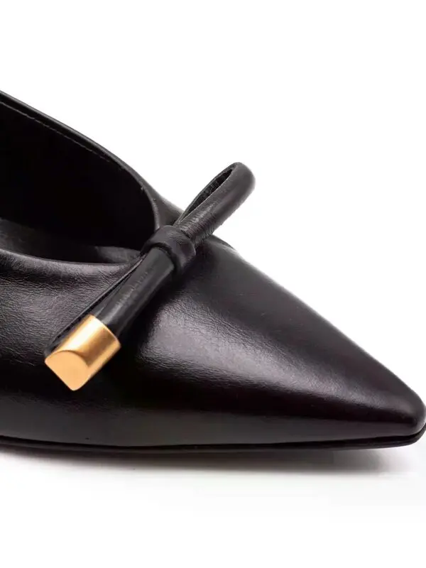 Roberto Festa Odisy Bow-detail Pumps - Black