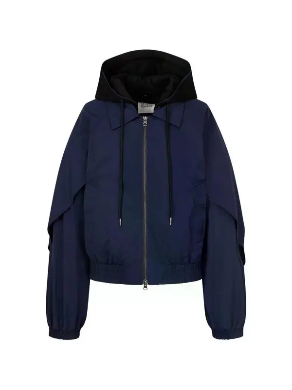 STUDIO TOMBOY Detachable Hood Bomber Jacket